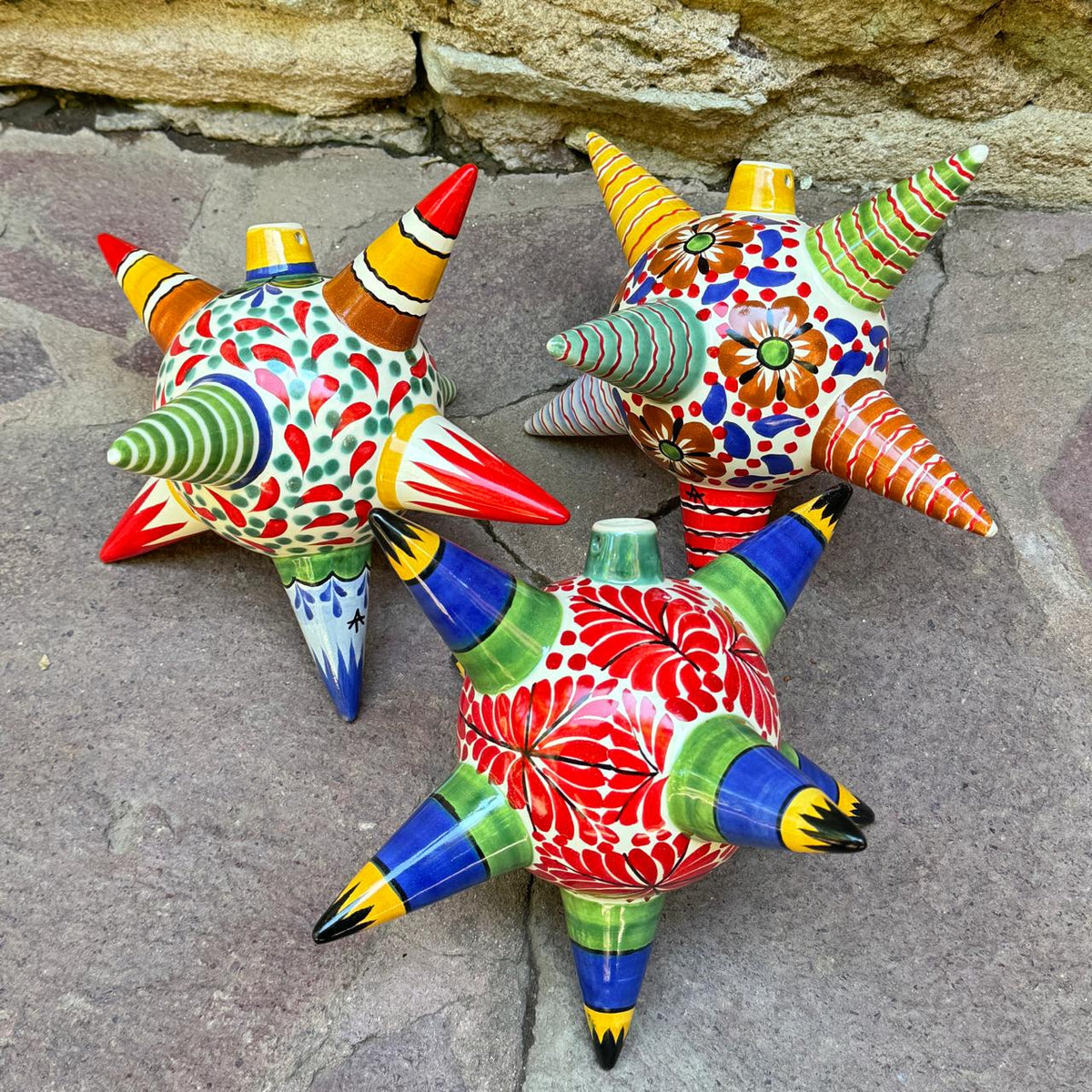 Christmas Ceramic Ornament Piñata Big Size Set of 3 D gifts – Gorky ...