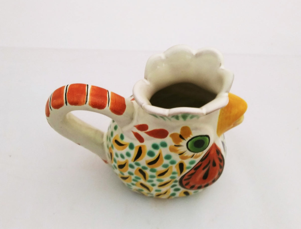 Mexican Ceramic Rooster Creamer Pitcher 10 Oz Talavera Mayolica – Gorky ...