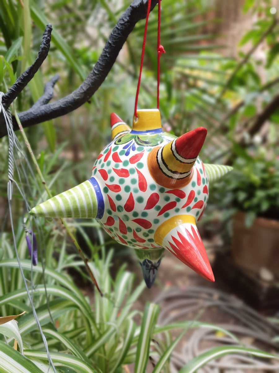 Christmas Ornament Piñata big size ceramic Colors gifts handcraft ...