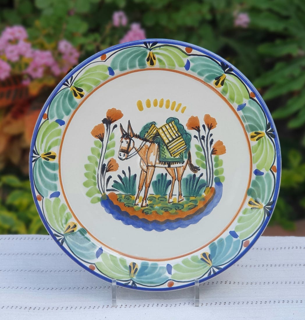 Donkey Plates Multi-colors Mayolica Table Decor ceramic mexico – Gorky ...