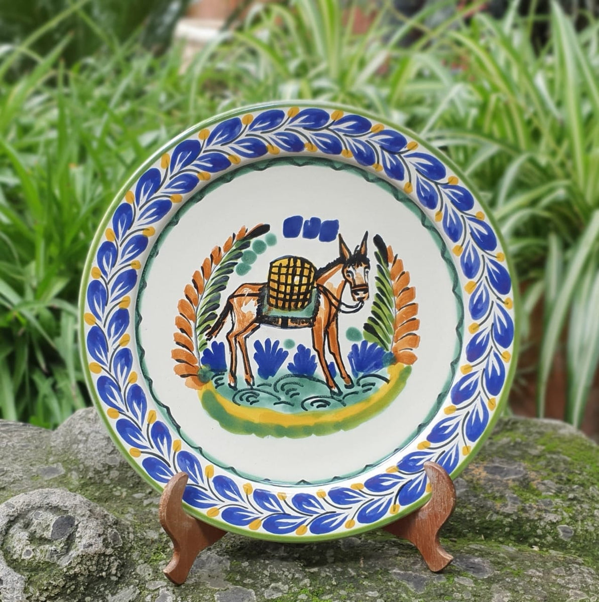 Donkey Plates MultiColors Ceramics handmade mexico farmstyle – Gorky ...