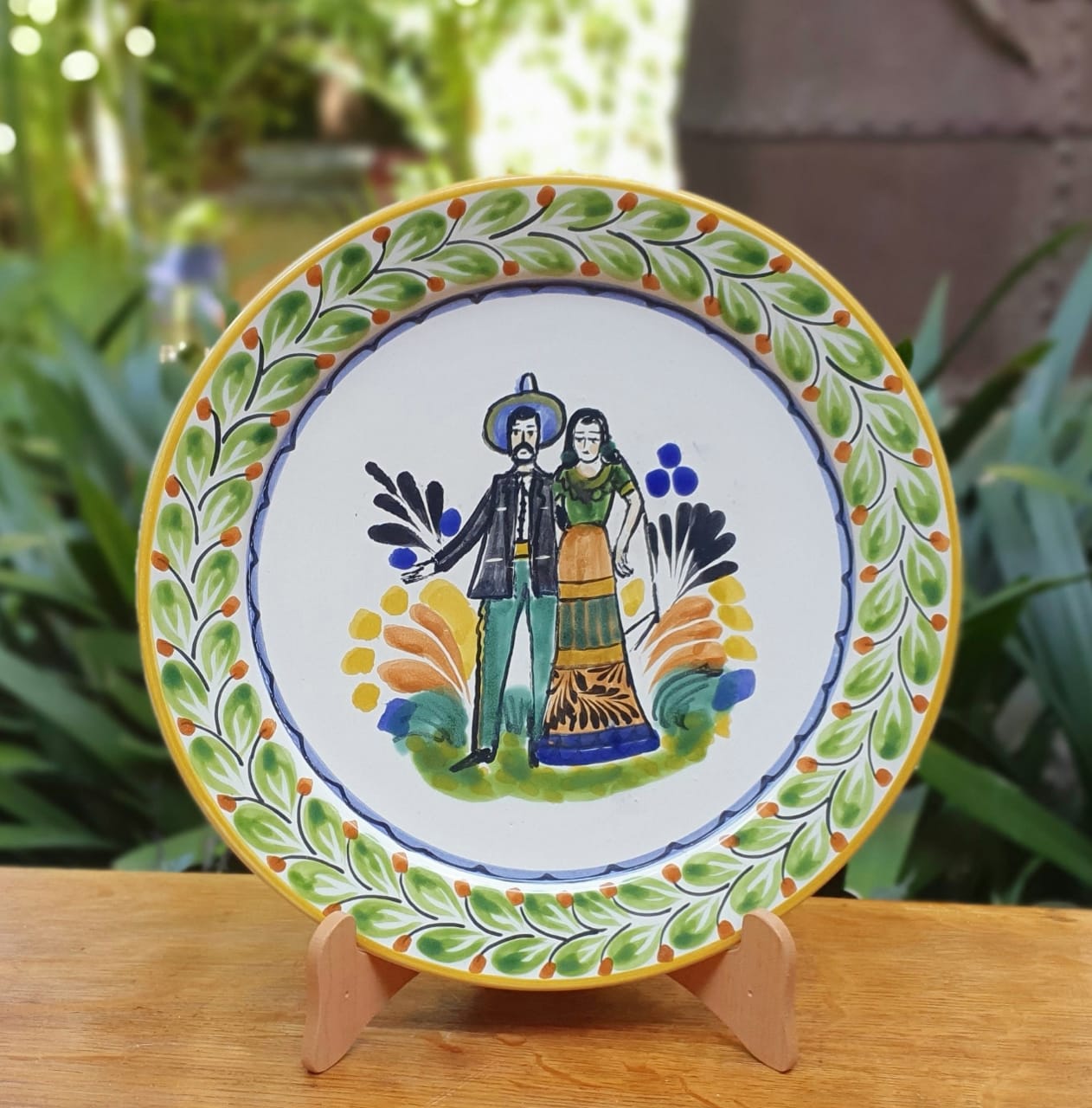 Decorative Wedding Plate MultiColors custom handmade Ceramic Gift ...