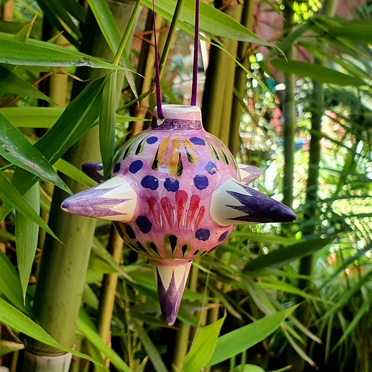 Mexican Pottery Ornament Piñata MultiColors handcrafts Mexico – Gorky ...