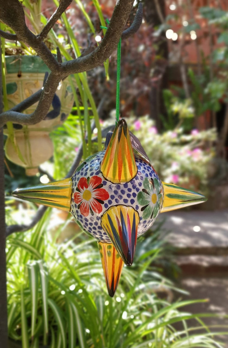 Christmas Ornament Piñata Large ceramic Christmas handcrafted mexico ...