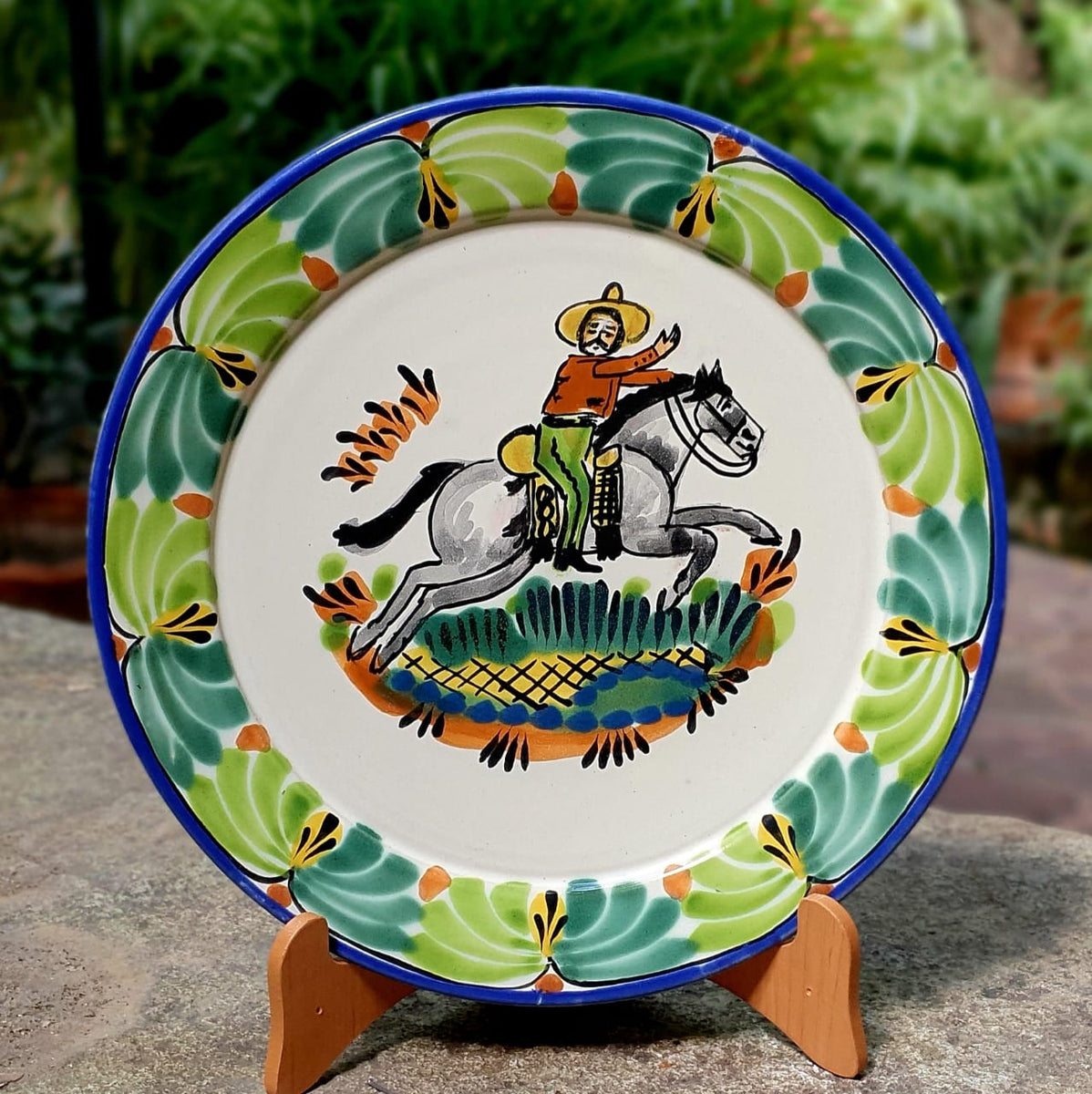 Mexican Plates Cowboy mexicantable handmade mexico foodsafe handcrafts ...